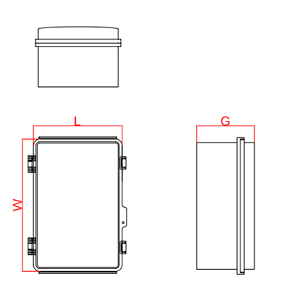Hinged Junction Box, Plastic IP66 Waterproof Box - Selhot Electric