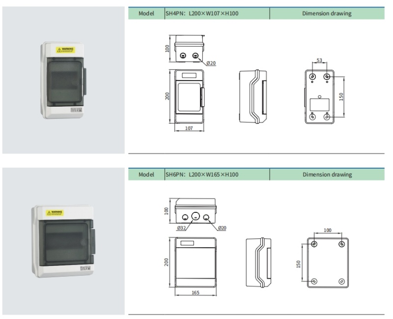 SHPN Series 4 Way - 36 Way Distribution Box For Sale - Selhot Electric
